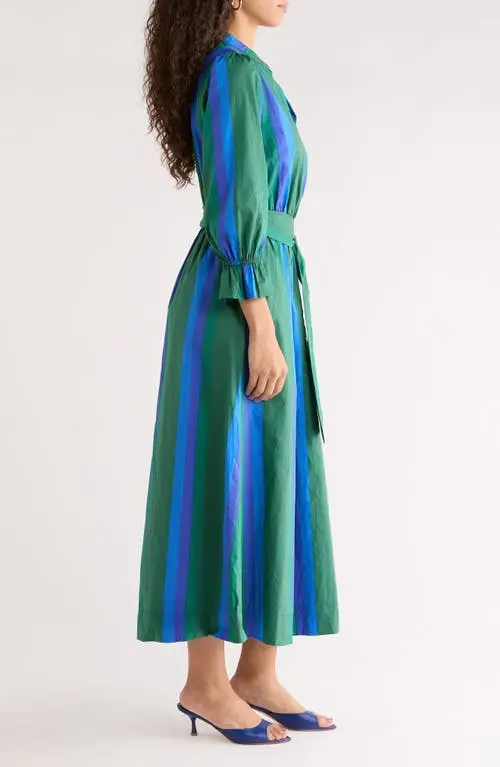 SUGARLIPS Dolary Stripe Senda Shirtdress