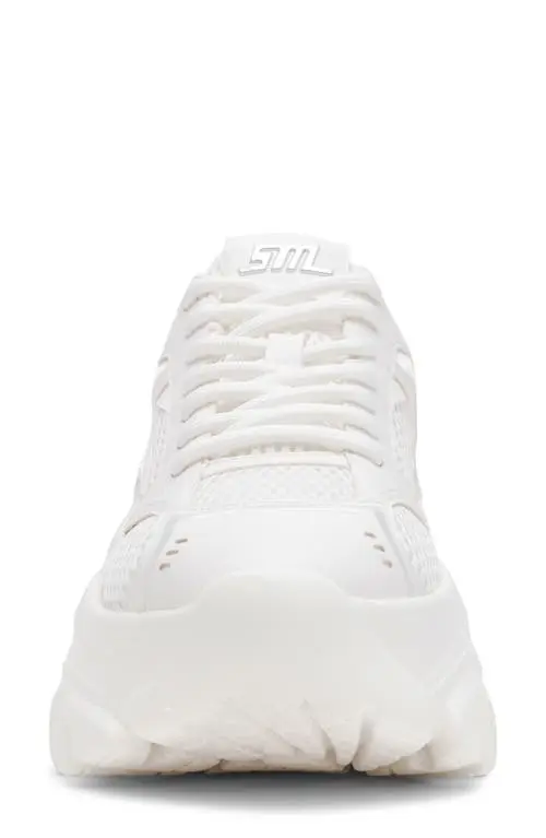Steve Madden Ripper Platform Sneaker - White