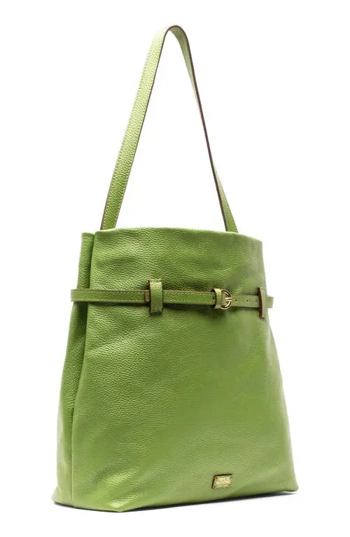 FRANCES VALENTINE Charlie Leather Shoulder Bag - Fern