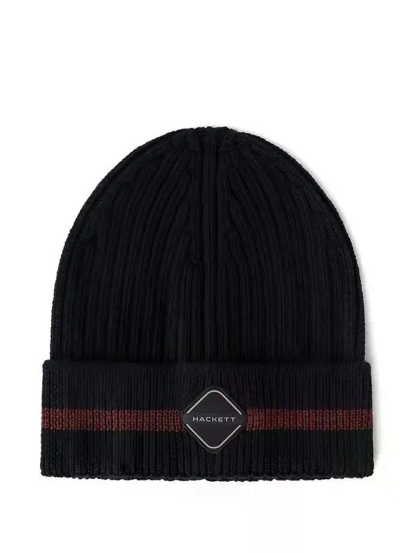 HACKETT Ribbed Stripe Beanie