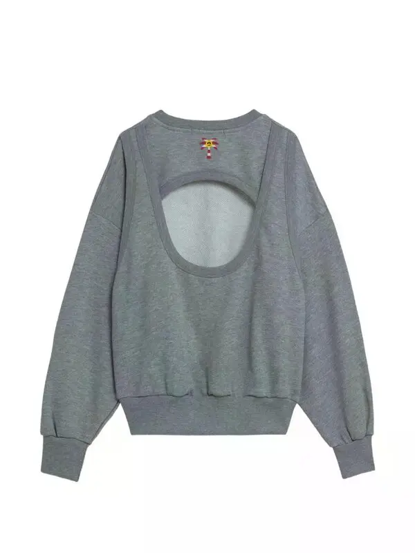 BARROW Open-back Sweatshirt