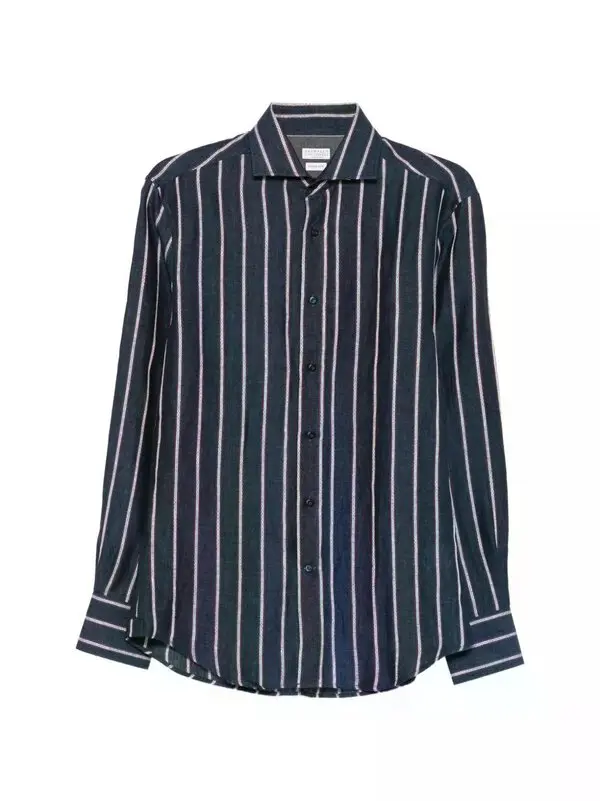 Brunello Cucinelli Striped Shirt