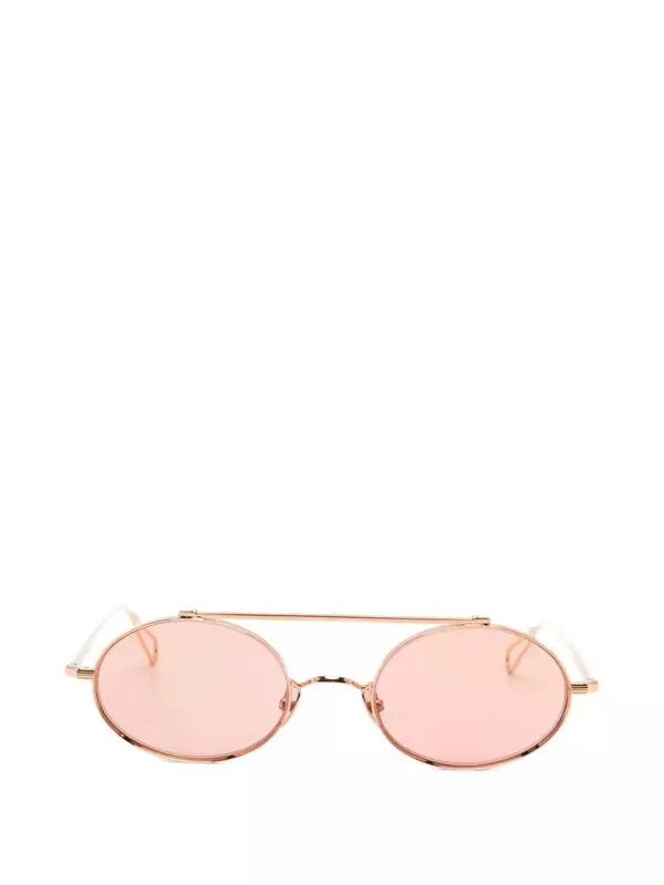 AHLEM Turbigo Round-frame Sunglasses