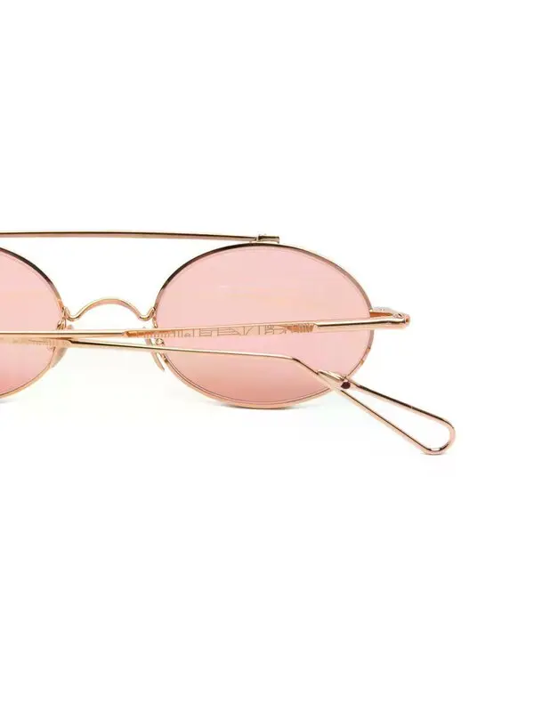 AHLEM Turbigo Round-frame Sunglasses