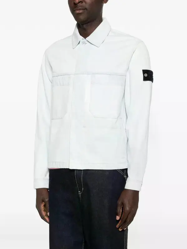 Stone Island Chest-pocket Denim Jacket