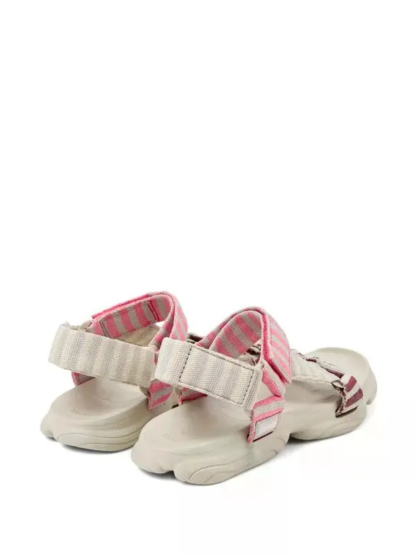 Camper Karst Striped Sandals - Grey