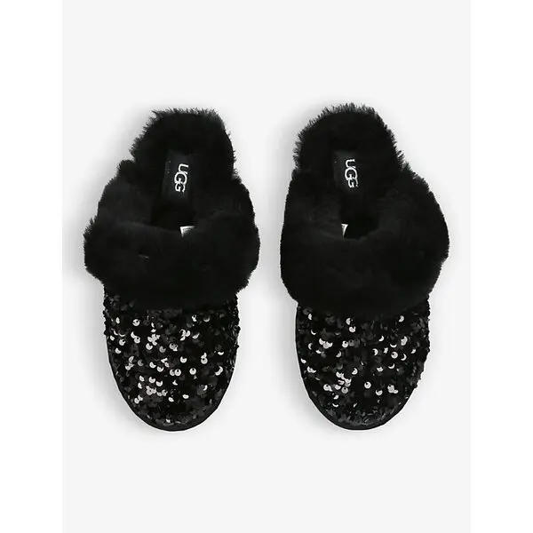 UGG Scuffette Ii Sequin-embellished Sheepskin Slippers