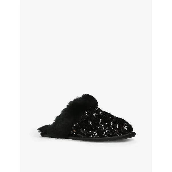 UGG Scuffette Ii Sequin-embellished Sheepskin Slippers