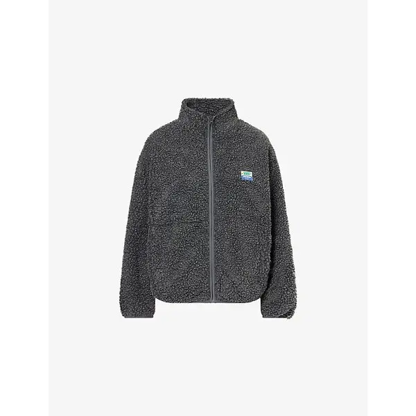 American Vintage Hoktown Fleece Jacket - Charcoal Melange