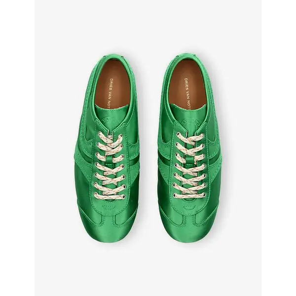 Dries Van Noten Dustin Satin Trainers