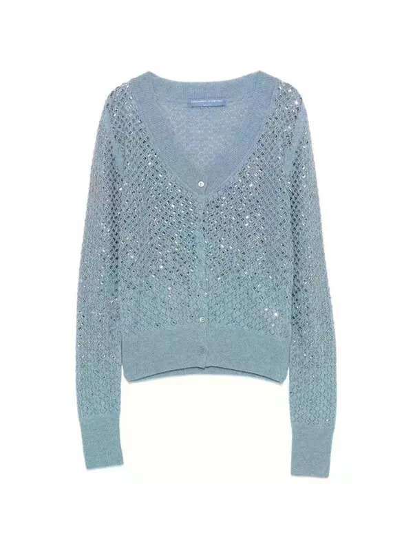Ermanno Scervino Embellished V-neck Cardigan