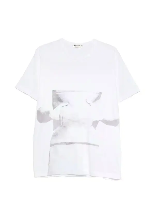 JW Anderson Graphic-print T-shirt - White