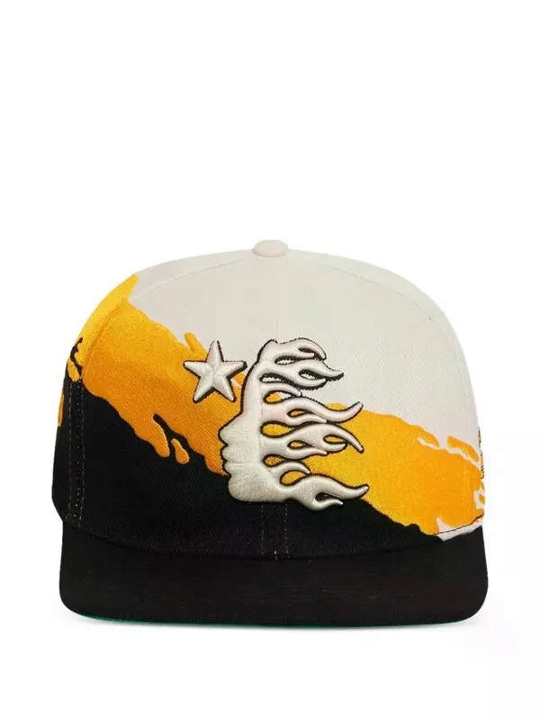 HELLSTAR Paintbrush Snapback Cap - Neutrals