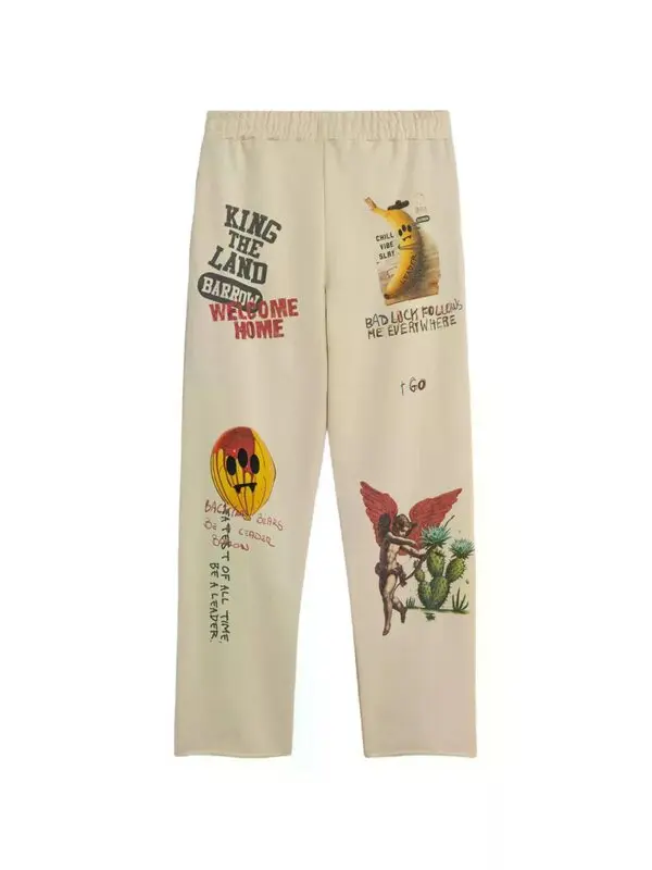 BARROW Graphic Track Pants