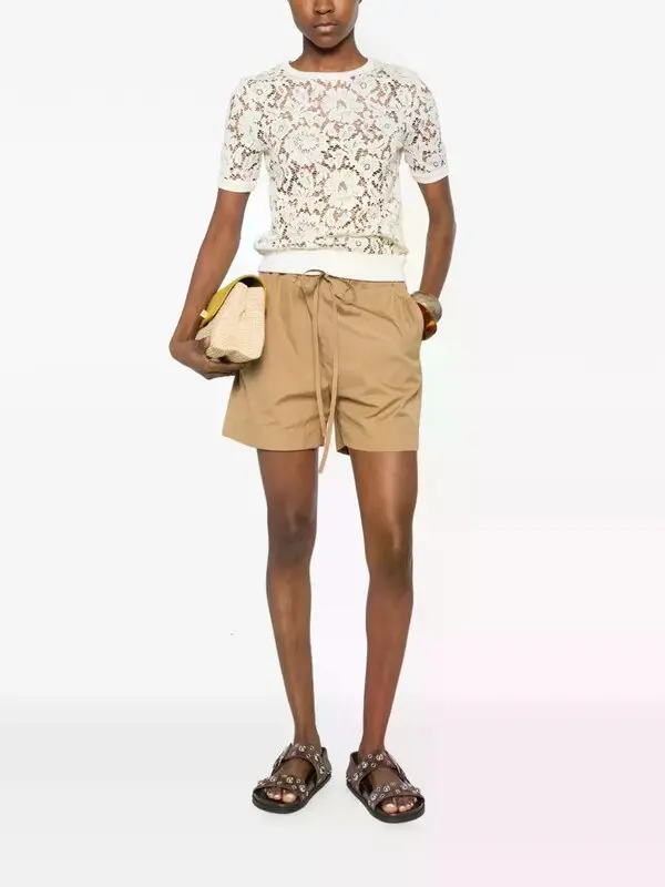 Valentino Garavani Lace Knitwear - Neutrals