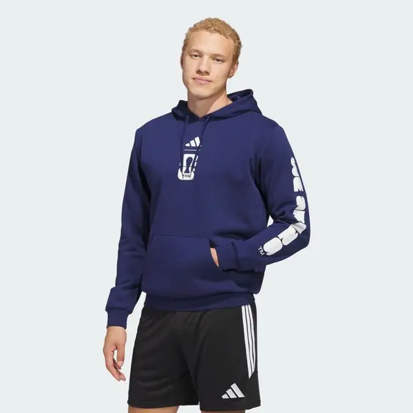 Adidas World Cup 26 Usa Graphic Hoodie - Dark Blue