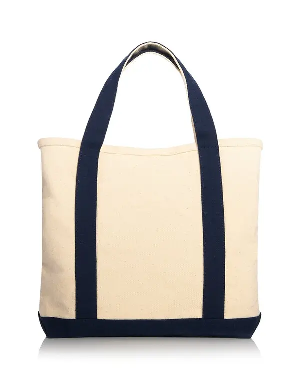 Aqua Mini Canvas Tote - Blue