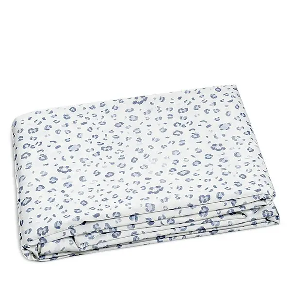 DEA LUXURY LINENS Timothy Corrigan For Dea Animale Print Duvet Cover, Queen - Blue