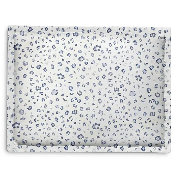 DEA LUXURY LINENS Timothy Corrigan For Dea Animale Print Sham, King - Blue