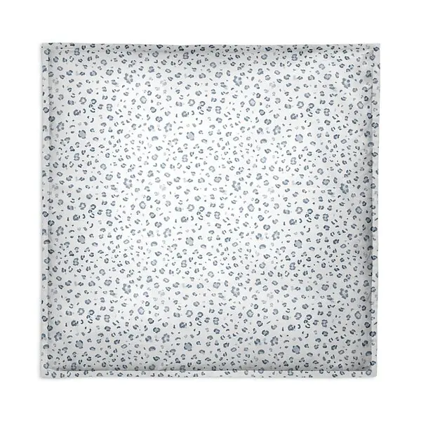 DEA LUXURY LINENS Timothy Corrigan For Dea Animale Print Sham, Euro - Blue
