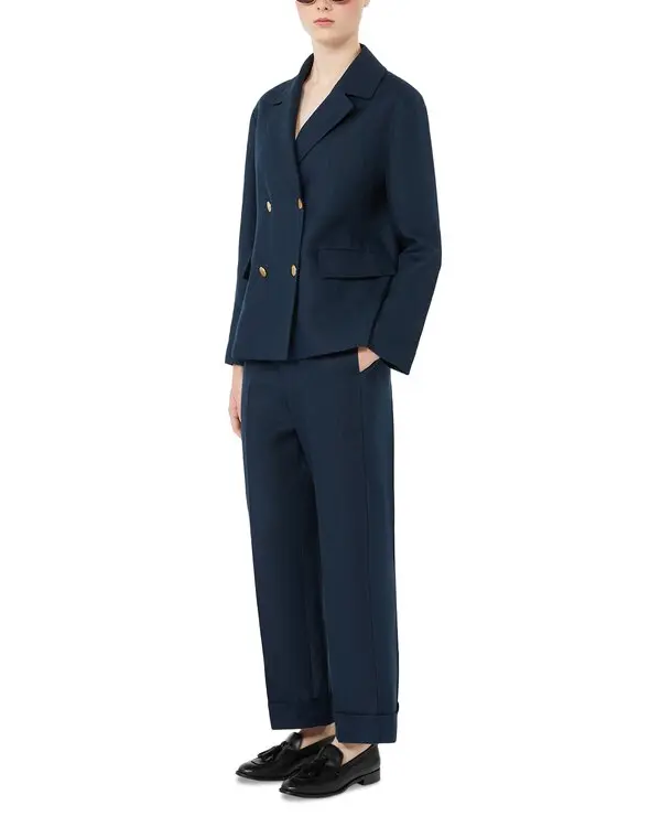 Max Mara Smmanselmo Linen Trousers