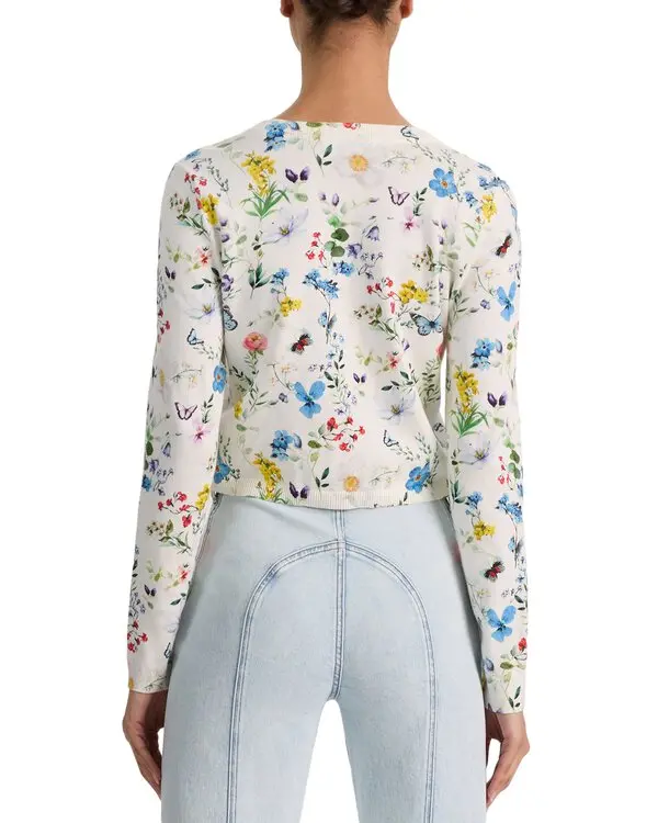 Alice + Olivia Carson Cropped Cardigan