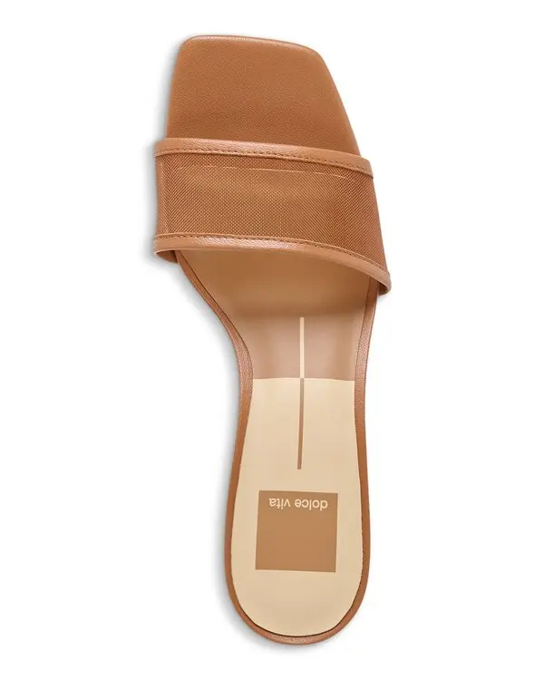 Dolce Vita Rexa Mesh Sandals - Caramel Mesh