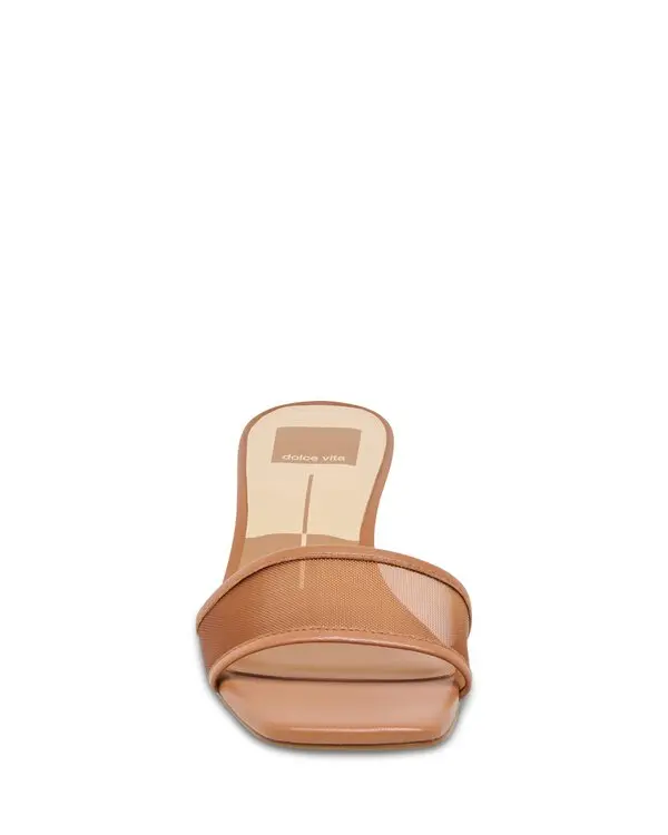 Dolce Vita Rexa Mesh Sandals - Caramel Mesh