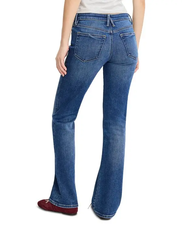 Good American Low Rise Bootcut Jeans - Indigo