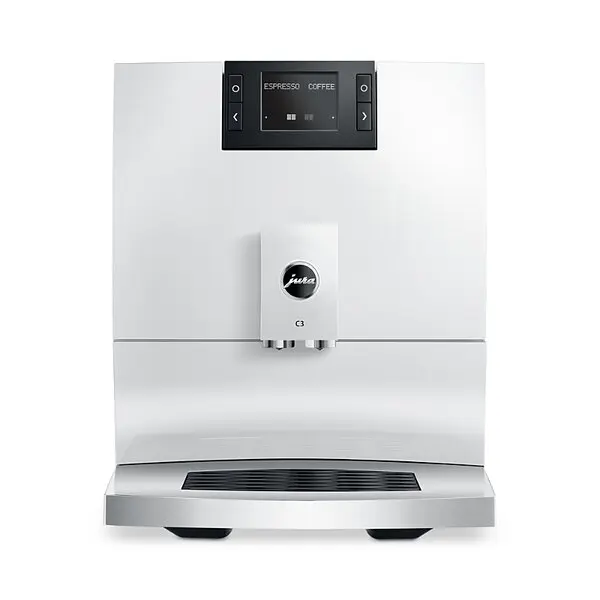 JURA C3 Coffee & Espresso Maker - Piano White