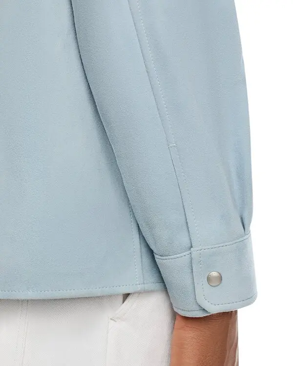 FRAME Suede Shirt