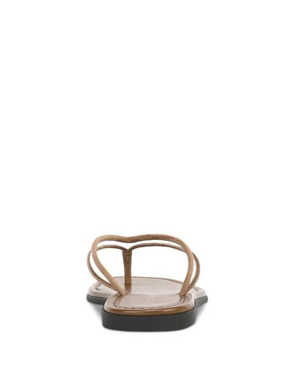 Veronica Beard Clea Piping Jelly Sandals - Clear/chestnut