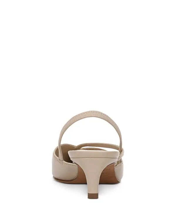 Vince Clara Pointed Slingback Pumps - Birch Sand