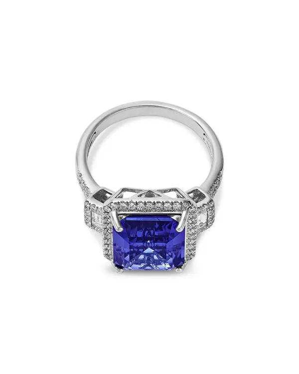 Bloomingdale'S Tanzanite And Diamond Ring