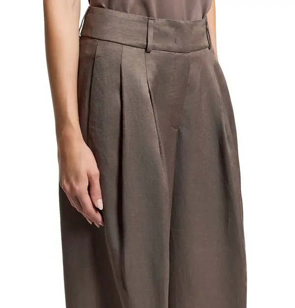 Peserico Double Dart Palazzo Pants