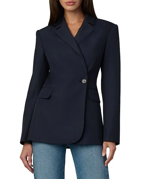 Joe's Jeans The Mecah Wrap Blazer - Navy