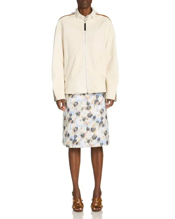 Marni Leather Biker Jacket