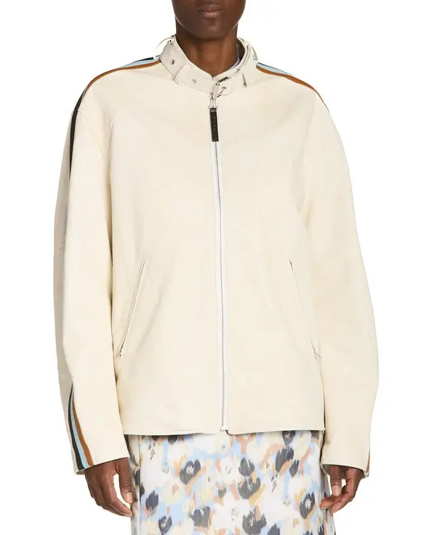 Marni Leather Biker Jacket