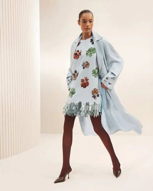 Marni Sleeveless Embellished Dress