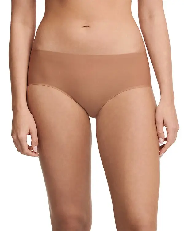 Chantelle Soft Stretch One-size Seamless Hipster - Coffee Latte