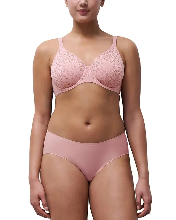 Chantelle Soft Stretch One-size Seamless Hipster - Rose Sable