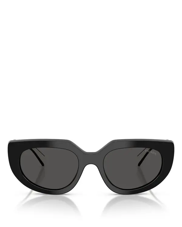 Prada Oval Sunglasses, 54mm