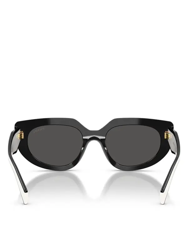 Prada Oval Sunglasses, 54mm