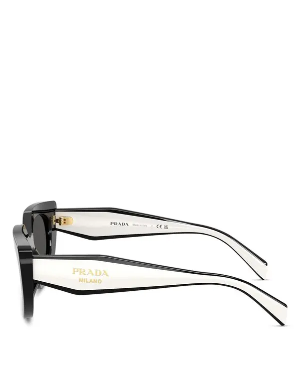 Prada Oval Sunglasses, 54mm