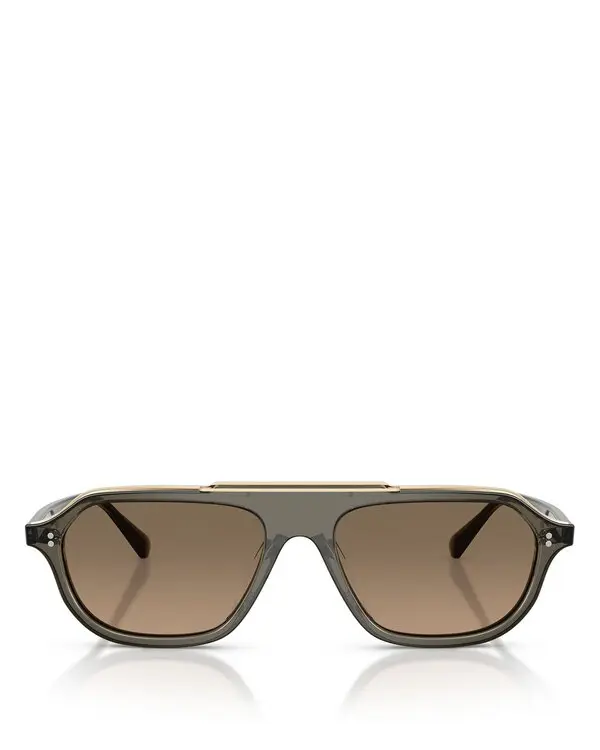 Oliver Spencer Estin Square Sunglasses, 58mm