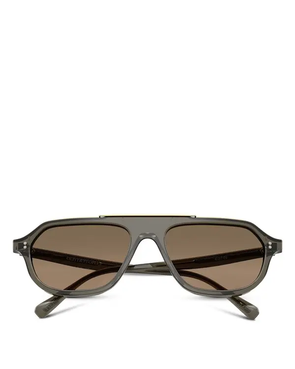 Oliver Spencer Estin Square Sunglasses, 58mm