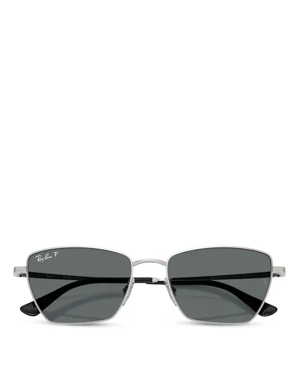 Ray-ban Butterfly Sunglasses, 53mm - Silver