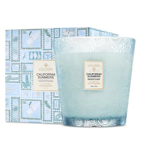 Voluspa California Summers 3 Wick Hearth Candle Exclusive - No Color