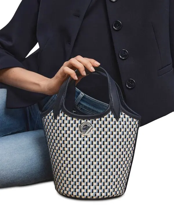 Veronica Beard Woven Anchor Bag