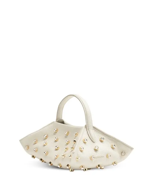 Altuzarra Origami Mini Crystal-studded Handbag